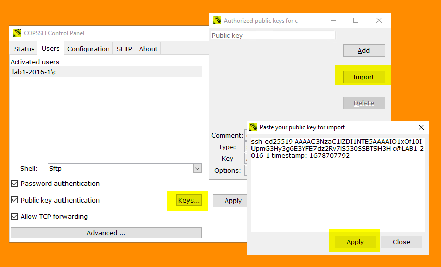 Copssh - OpenSSH for Windows | itefix.net